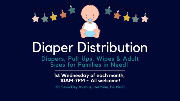 Diaper Distribution – Sewickley Township Public Library